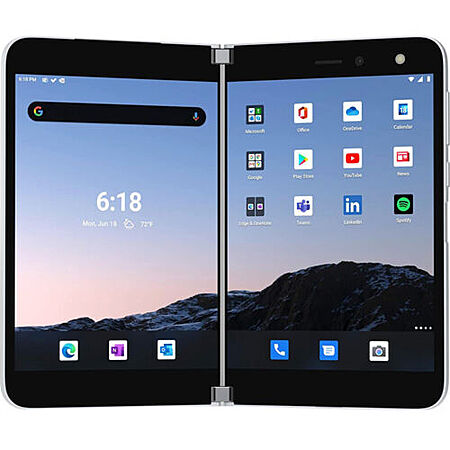 128GB Microsoft Surface Duo Folding GSM Unlocked Android Smartphone ...