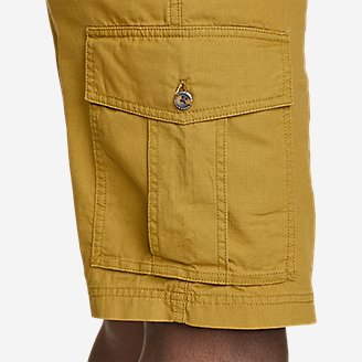 Eddie Bauer Men's Timber Edge Ripstop 2.0 Cargo Shorts (Antique Gold ...
