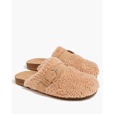 J.Crew Factory Women's Buckle Clog Slippers (2 Colors) - 2024-12-18
