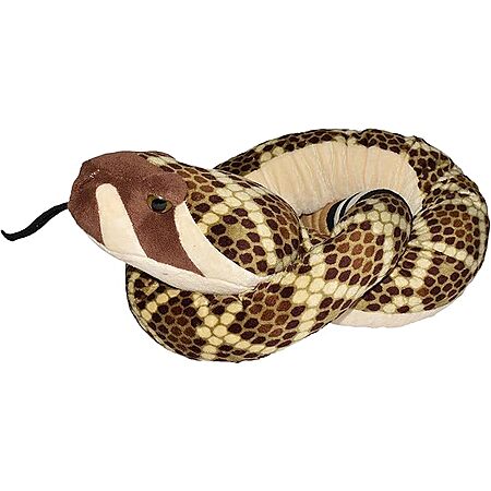 54" Wild Republic Kids' Snakes Westerd Diamond Stuffed Animal Toy $8.11 ...