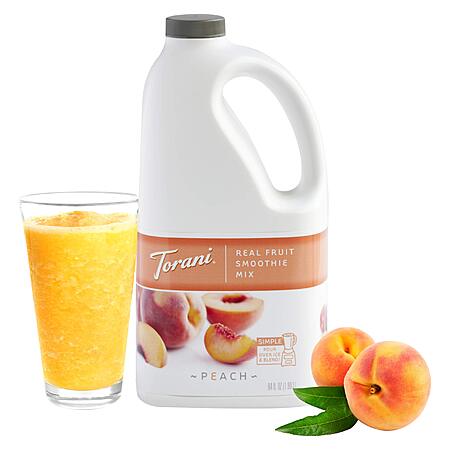64-Oz Torani Real Fruit Smoothie Mix (Peach or Raspberry) - 2025-08-31