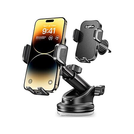 Topmake 3-in-1 Hands-Free Car Cell Phone Holder Stand $5.99 + Free ...