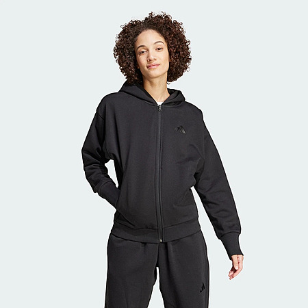 adidas Women's ALL SZN Fleece Full-Zip Hoodie (Black) $13.60 + Free ...