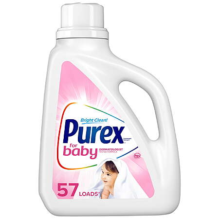 75-Oz Purex Liquid Laundry Detergent for Baby (57 Loads) $5 + Free ...