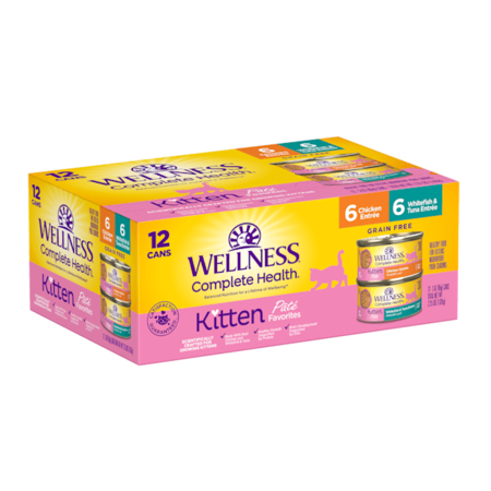 Wellness Wet Cat Food Variety Packs: B2G1 Free: 12-Ct 3-Oz Complete ...