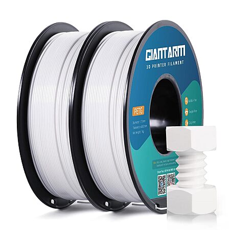 2 kg white PETG filament $16.74 - 2025-06-01
