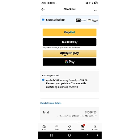 Redeem Samsung Reward Points at 2x value - 2025-09-05