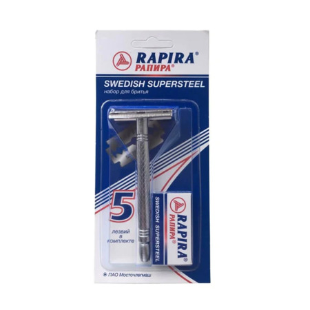 Rapira Swedish Supersteel Double-Edge Safety Razor $3.99 - Italian ...