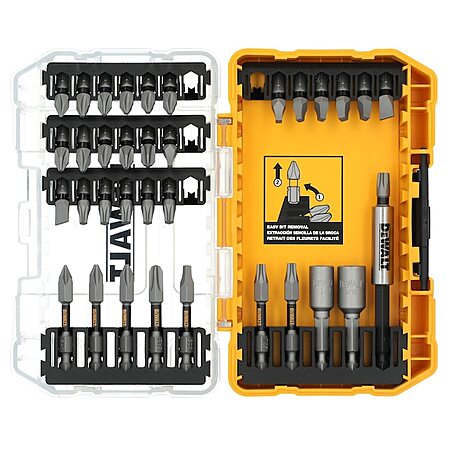 Lowe's (YMMV) DEWALT TOUGH GRIP Screwdriver Bit Set 35 -Piece ...