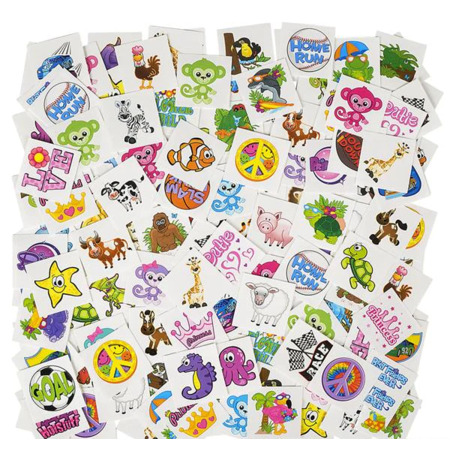 Free Bright and Fun Temporary Tattoos! (FREE shipping*) - Sunnyside ...