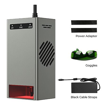 Creality 40W Laser Module Kit, 240000mW Optical Power Laser Engraver ...