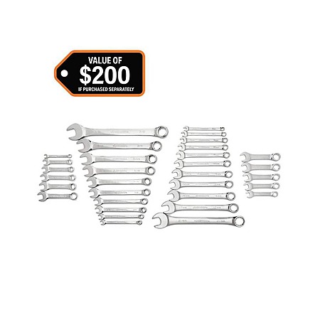 Just for Fun: Husky SAE and Metric Combination Wrench Set with Tray (32 ...