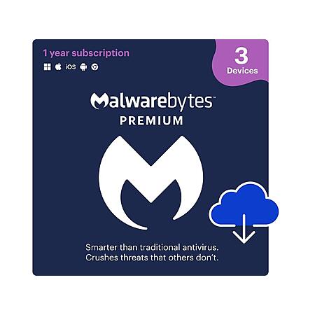 Malwarebytes Premium 4.5 Latest Version, 3 Device + 1 Year (Digital ...
