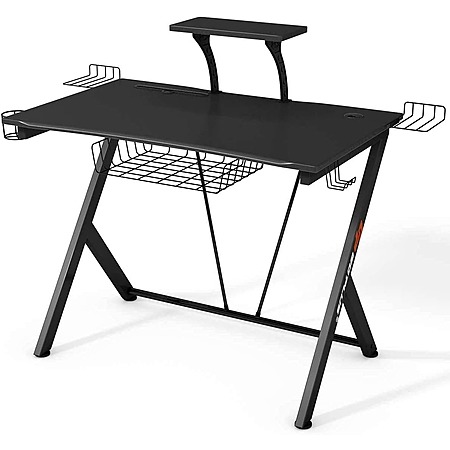 Tangkula 52" Gaming Desk w/ Detachable Raised Monitor Shelf $50 + FS ...