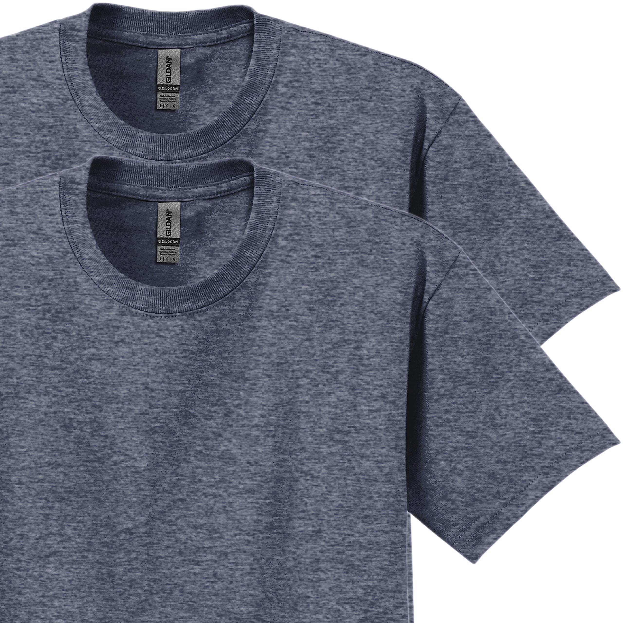 Gildan Unisex-Adult Ultra Cotton T-Shirt, Style G2000, 2-pack - $6.89