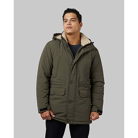 Men S Commuter Tech Sherpa Lined Parka
