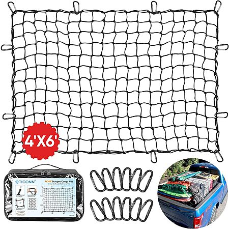 TICONN 4' x 6' Cargo Net $14.99 - 2024-03-17