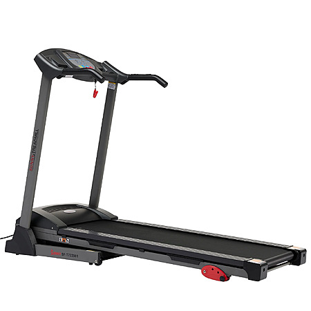 Sunny Health & Fitness Foldable Electric Smart Treadmill with ...