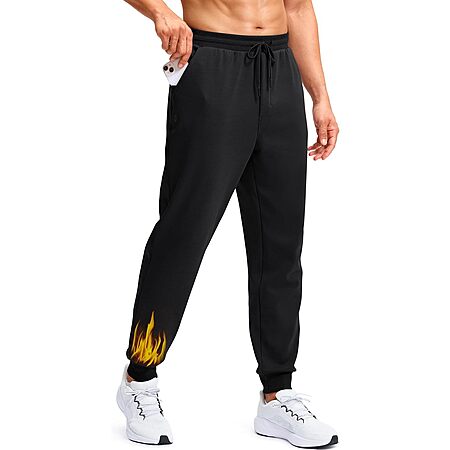 Soothfeel Men's Fleece Joggers Cotton Sweatpants (various colors ...