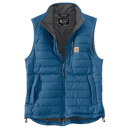 Carhartt Men's Gilliam Rain Defender Insulated Vest (Dark Horizon Blue ...