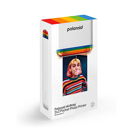 Polaroid Hi-Print - 2nd Generation Bluetooth Connected 2x3 Pocket Photo ...