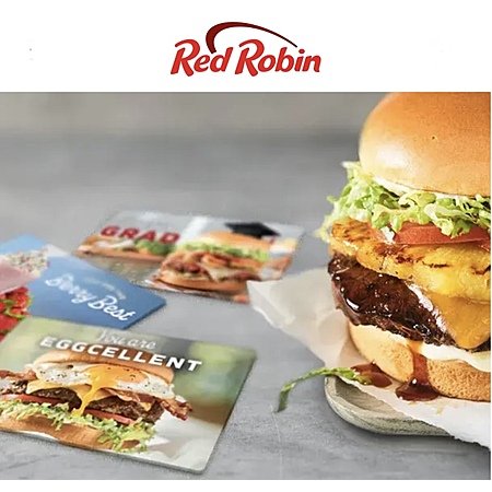 Purchase Red Robin $50 Gift Card + $10 Bonus @ Red Robin - $50
