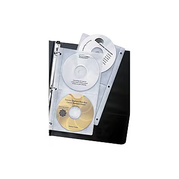 5PK CD/DVD security pocket sleeves $1.31 @ Staples