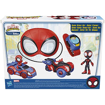 Spidey and His Amazing Friends Super Spidey Set, Role Play Toys, Toy ...