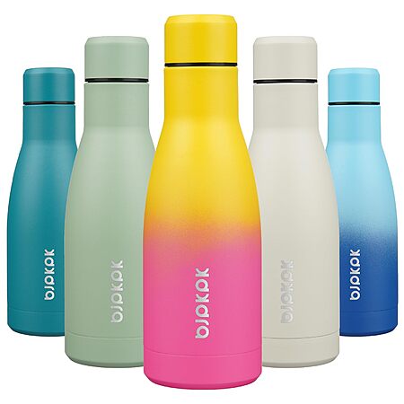 BJPKPK 12oz Water Bottles Stainless Steel Double Wall Vacuum Insulated ...