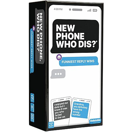New Phone, Who Dis? by Relatable, The Offline Text Message Party Game ...