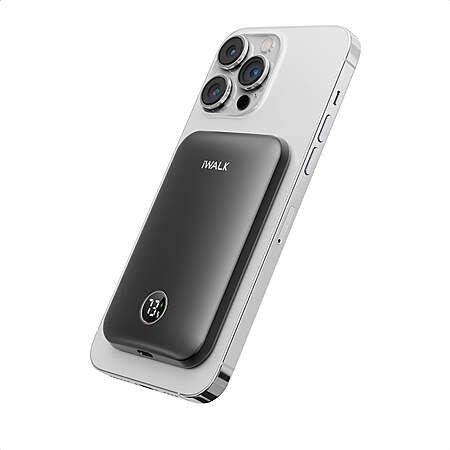 iWALK PowerGrip Slim | 2024 Update 18W 5000mah Magnetic Power Bank $17.49