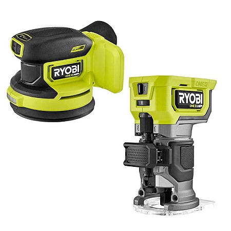 $149 Ryobi 18V HP Brushless Compact Router and 18V HP Brushless 5 ...