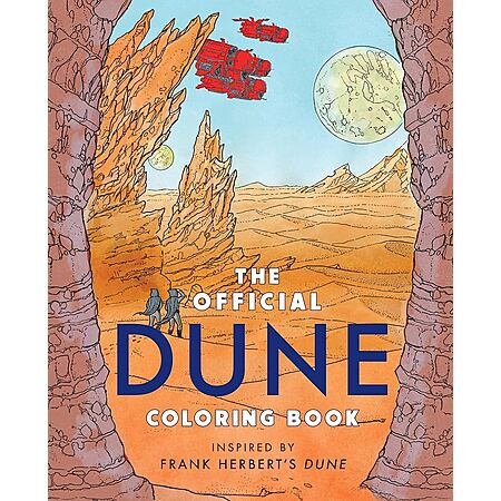 The Official 96-Page Dune Coloring Book $9.20 + Free Shipping w/ Prime ...