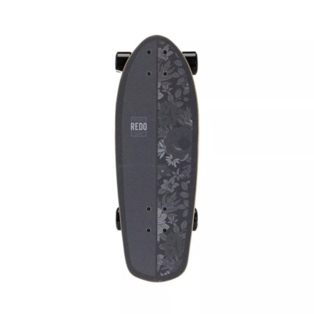 24" ReDo Skateboard Co. Standard Skateboard (Black Floral) $14 - 2024-10-16