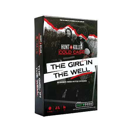 Hunt A Killer: Cold Case: Girl in the Well Murder Mystery Board Game ...