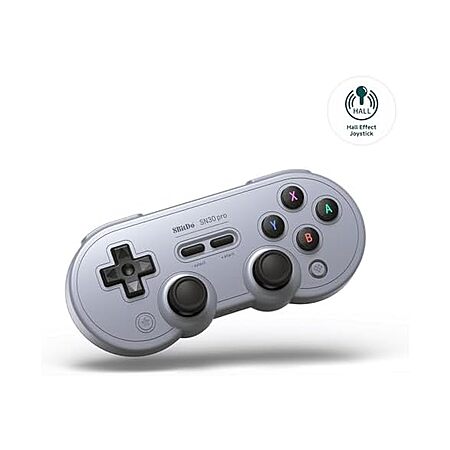 8BitDo SN30 Pro Bluetooth Gamepad w/ Hall Effect Joysticks (Gray) $38. ...