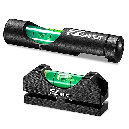 2-Pack EZshoot Scope Leveling Kit (Picatinny Rail and Magnetic Bubble ...