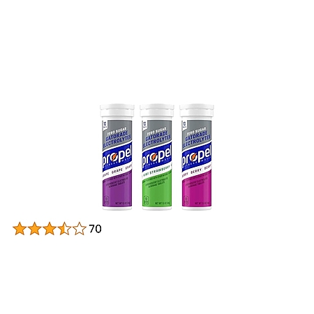 Propel Tablets, 4 Flavor Variety Pack, Makes 16.9oz Fl Oz, 40 count ...