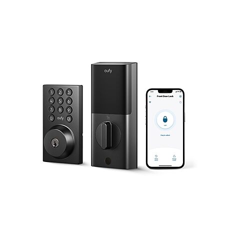 eufy Smart Lock C30 Keyless Entry Door Lock with Built-in WiFi Deadbolt ...
