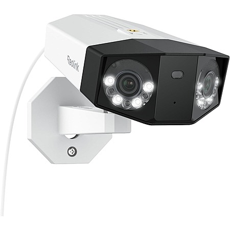 Reolink Duo 3 16MP UHD Dual-Lens PoE Security Camera w/ 180° Panoramic ...