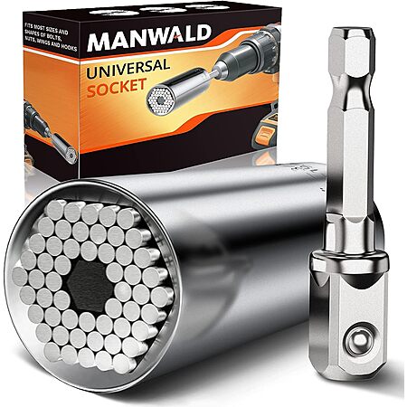 Amazon.com: MANWALD Universal Socket Tool 1/4” - 3/4" or 7 mm - 19 mm ...
