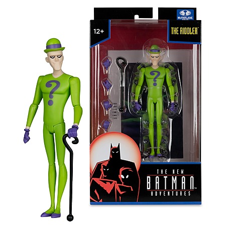 6" McFarlane Toys: The New Batman Adventures The Riddler Figure w ...