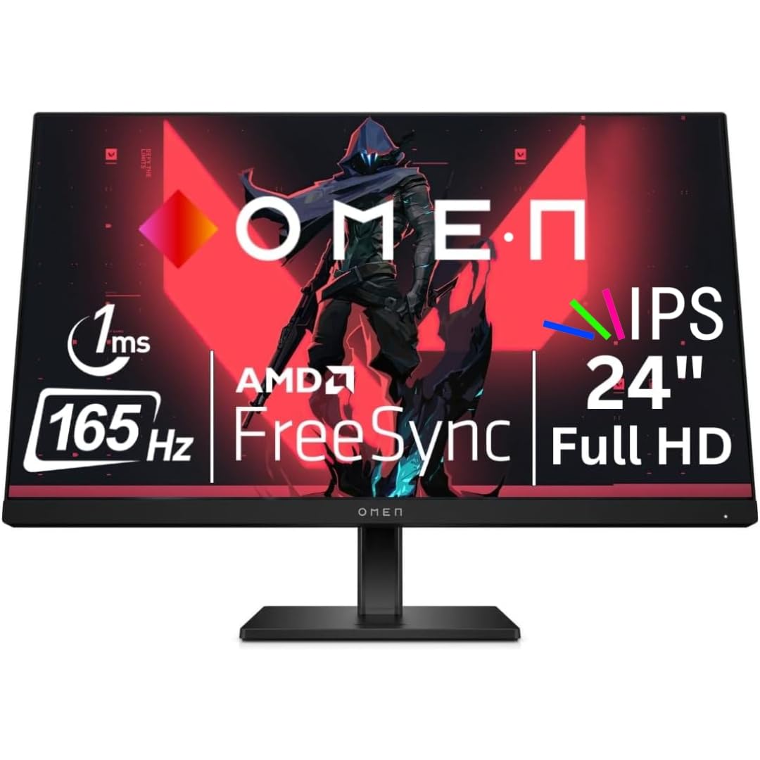 OMEN by HP 23.8 inch FHD 165Hz Gaming Monitor - OMEN 24 with Coupon at ...