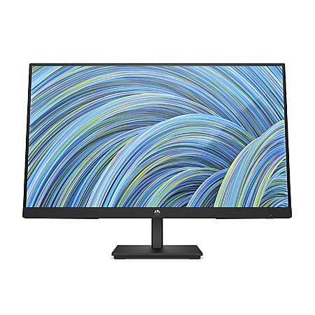 HP V24v G5 FHD 1080p 75Hz 5ms GtG Borderless Design Monitor $89.99