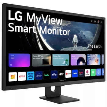 LG 32SR50F-B MyView Smart Monitor 32-Inch FHD (1920x1080) IPS Display ...