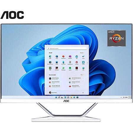 AOC All in one pc-AMD R3 3250U 512 GB SSD-16GB RAM $369