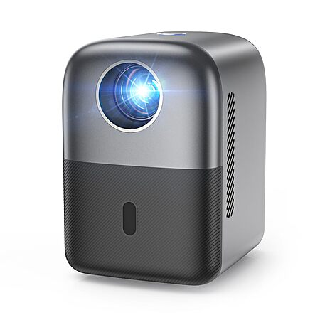$55.99 [Electric Focus] GROVIEW Mini Projector, Fully Sealed Portable ...