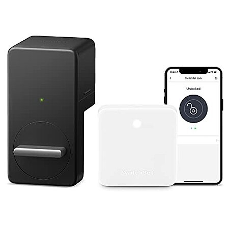 SwitchBot WiFi Smart Lock (Fits Your Existing Deadbolt and Key) for $96 ...
