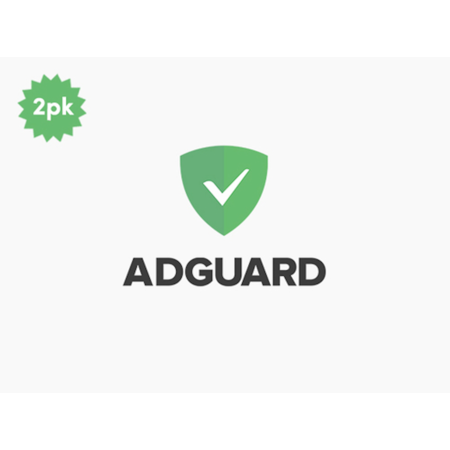 AdGuard Personal Plan Lifetime Subscription (New Subscribers Only): 2 Account Bundle (3 Devices ...