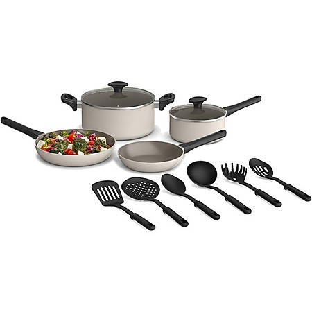 12-Piece bella Cookware Set w/ EverGood Ceramic Nonstick Coating - 2025 ...